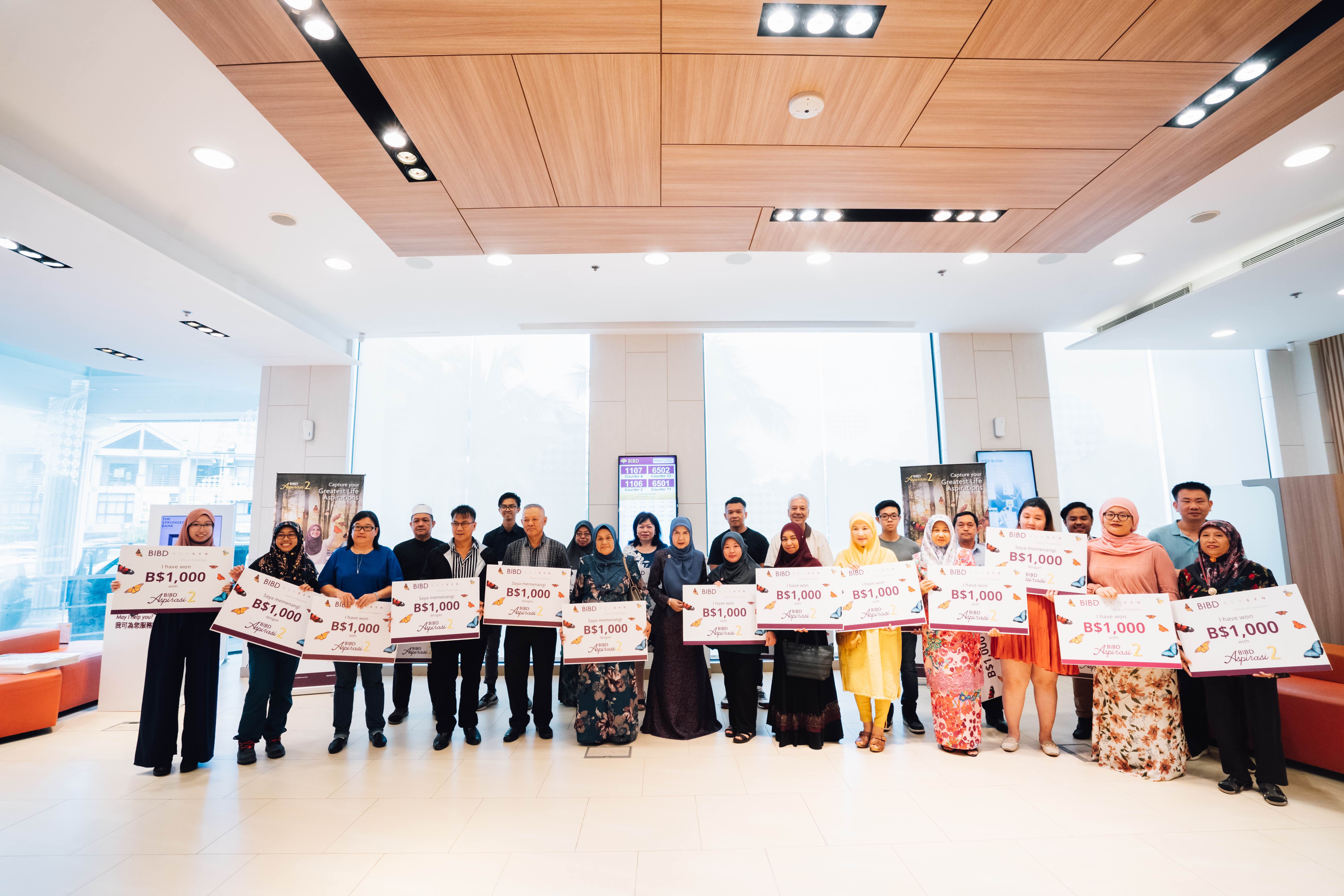 Berita 2021b - 35 pemenang BIBD Aspirasi 2 bawa pulang BND1,000...